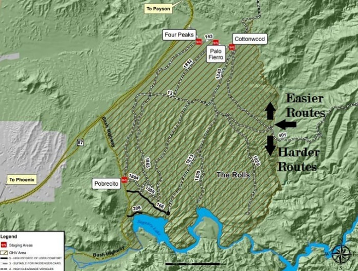 Tonto National Forest ATV Trails Including Bulldog Canyon - Wild ATV