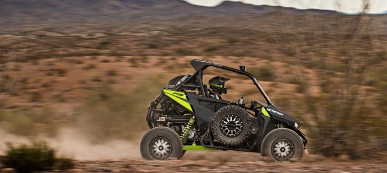 Single Seat UTV Action: Polaris RZR RS1 And Polaris ACE 150 - Wild ATV