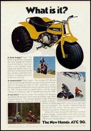 Throwback 3 Wheel ATVs - Beautiful & Deadly - Wild ATV