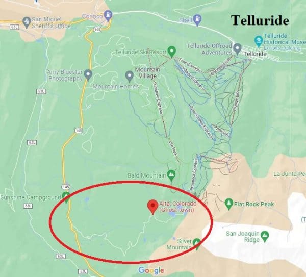 Alta Lakes & Alta Ghost Town - Telluride CO - Wild ATV