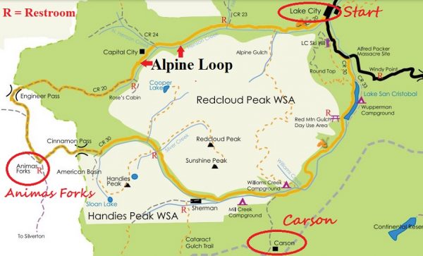 Carson Colorado Ghost Town - Lake City / Alpine Loop - Wild ATV