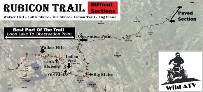 Rubicon Trail - ATV Lake Tahoe CA - Wild ATV